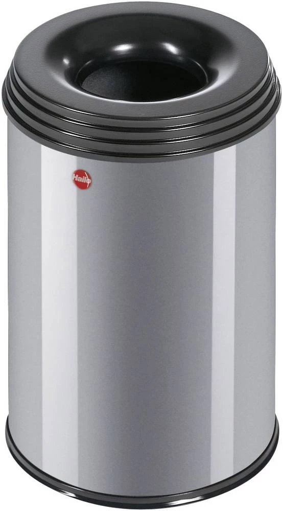 Kupite Koš za papir 15 l Hailo ProfiLine safe M srebrne, crne boje ...