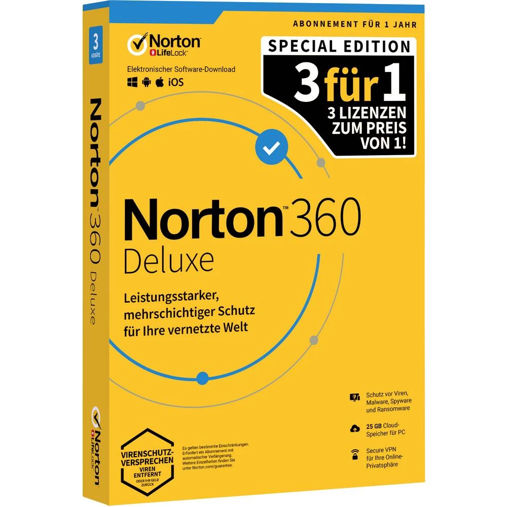 Kupite Norton Life Lock Norton™ 360 Deluxe Special Edition godišnja ...